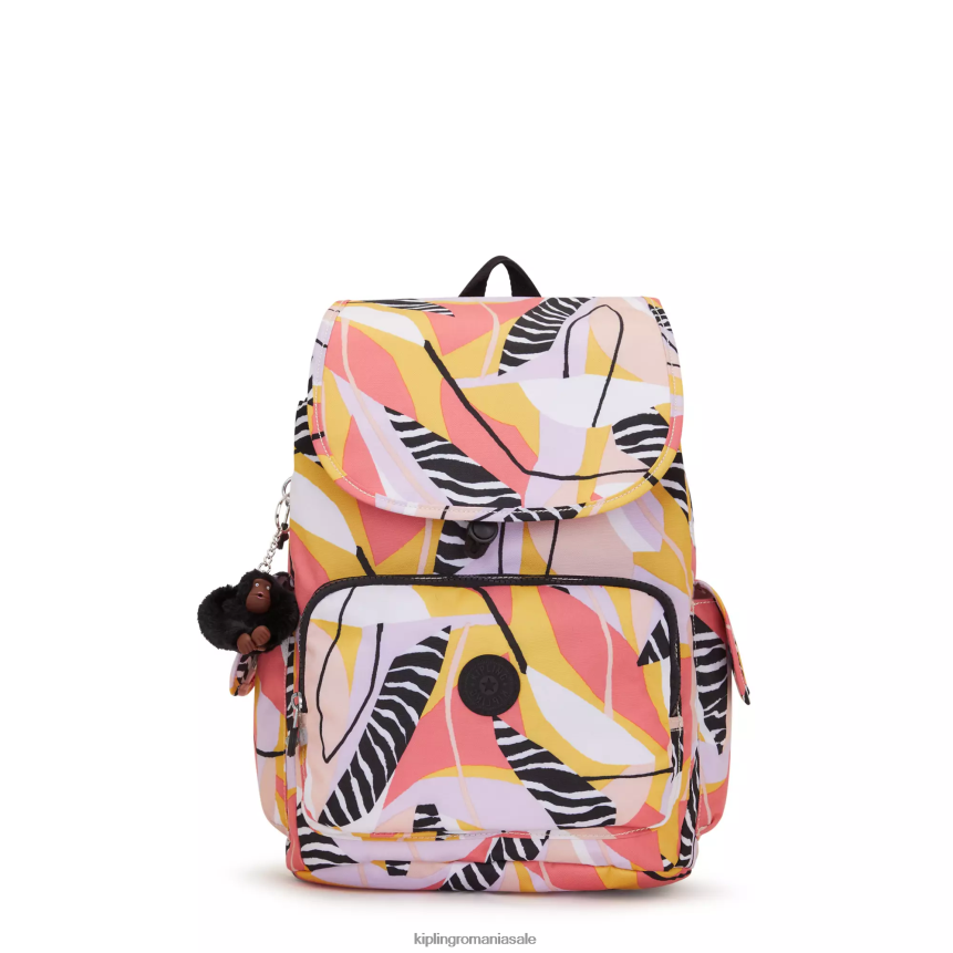 Kipling rucsac imprimat city pack concediu abstract | Kipling Romania ...